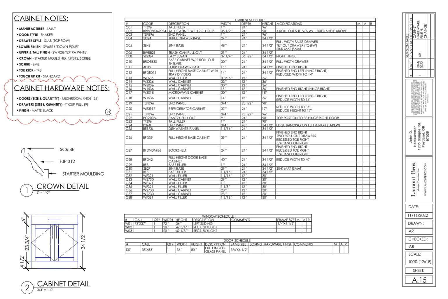 How to Read Construction Drawings for Your Remodel - Lamont Bros.