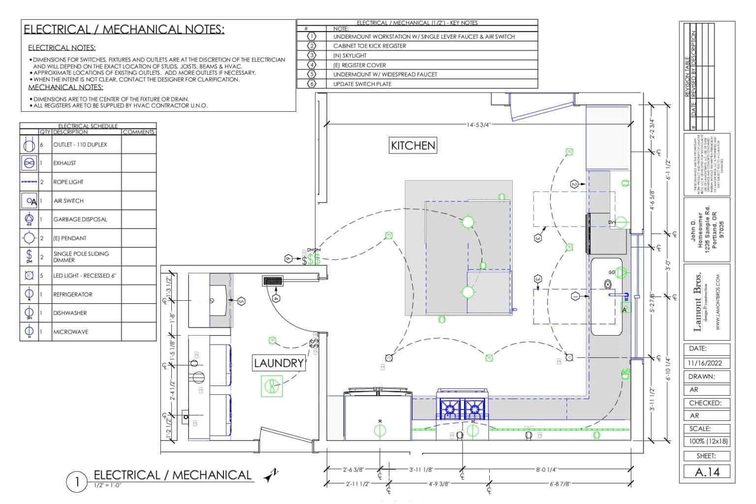 How to Read Construction Drawings for Your Remodel - Lamont Bros.