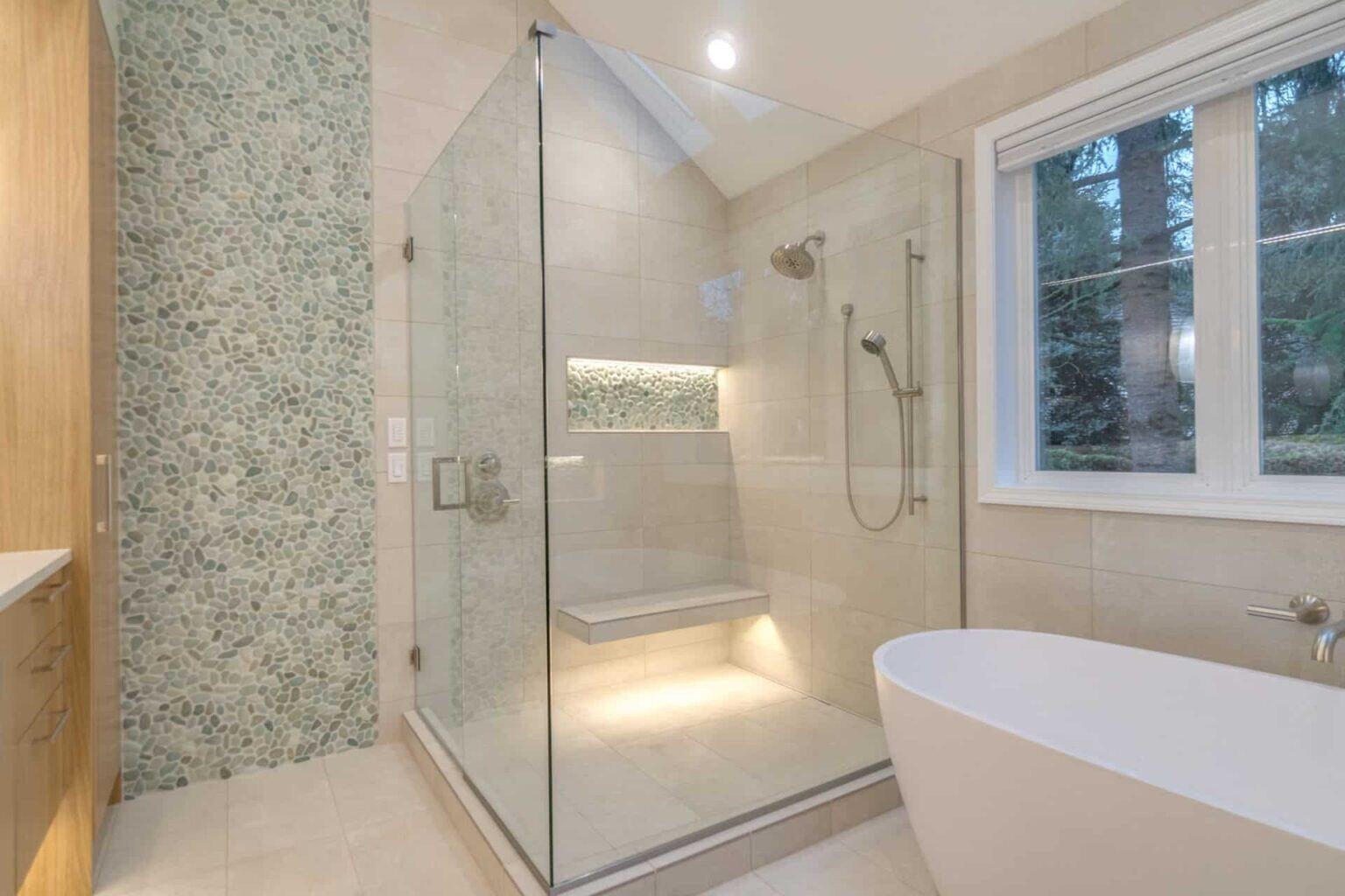 What type of shower pan is best for my bathroom? - Lamont Bros.